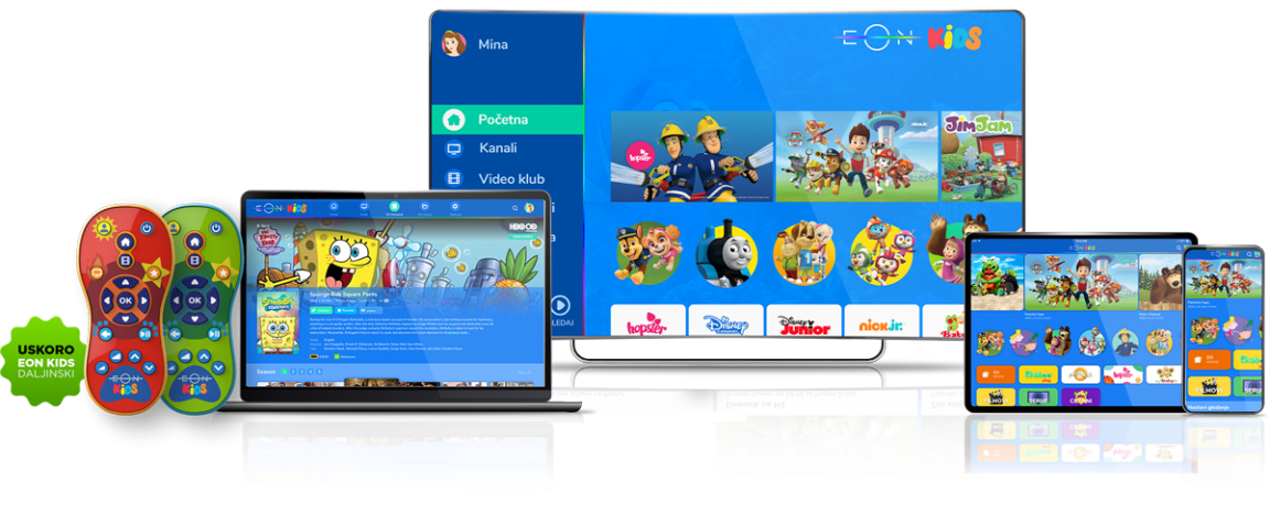 EON TV - Svi kanali do 7 dana unazad, 4K kvalitet | Telemach CG