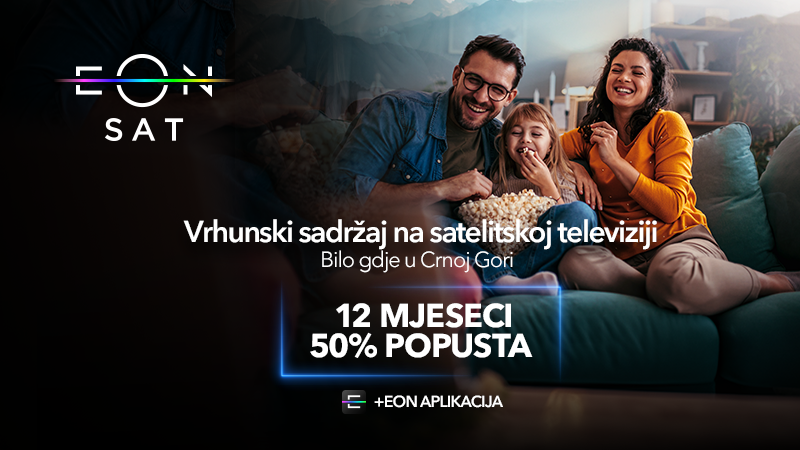 Total TV sada je EON SAT | Telemach Crna Gora