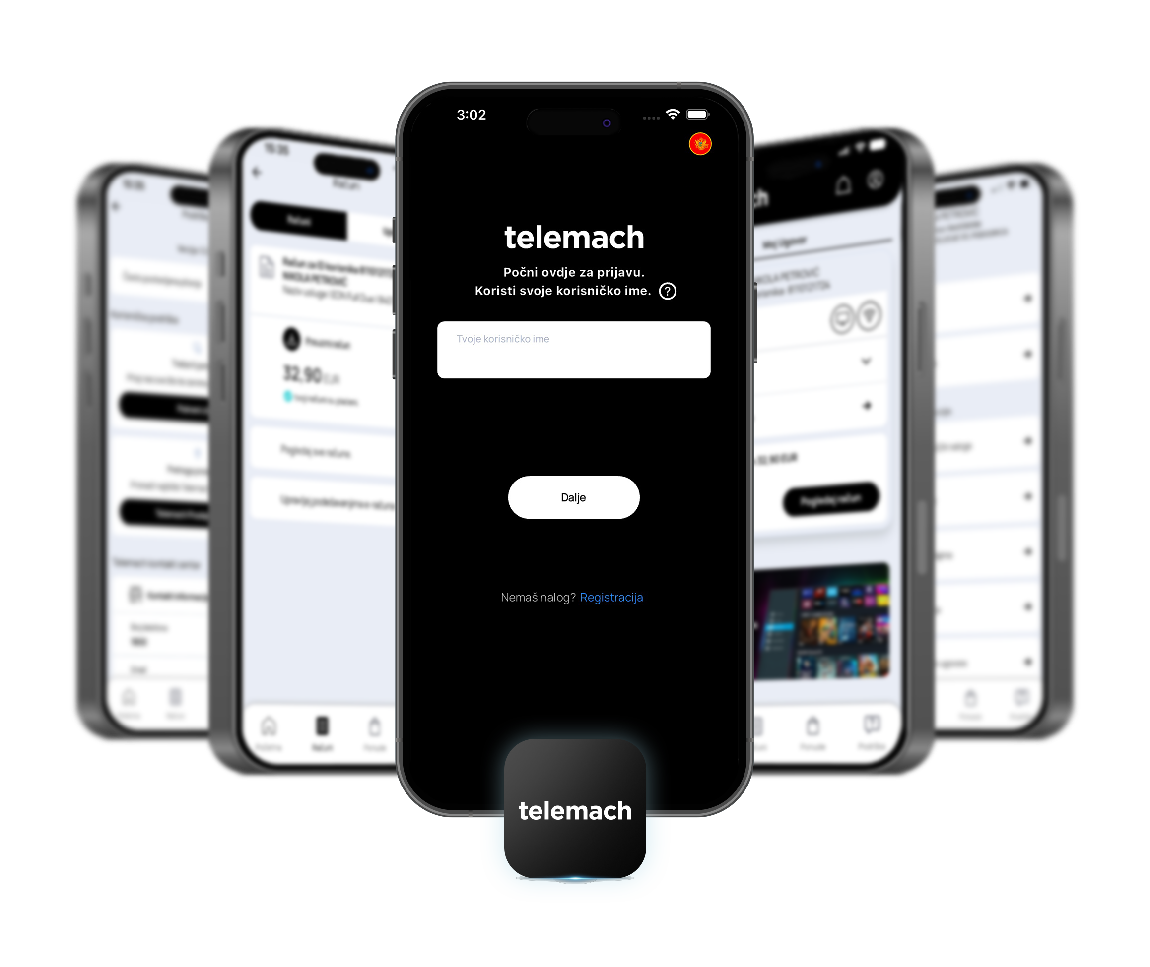 Telemach Aplikacija - EON, internet i telefonija | Preuzmi aplikaciju